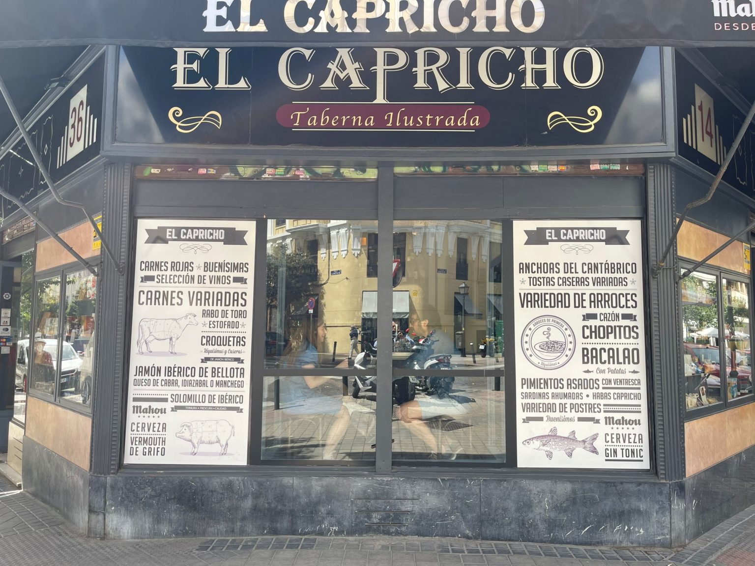 El restaurante - Taberna El Capricho